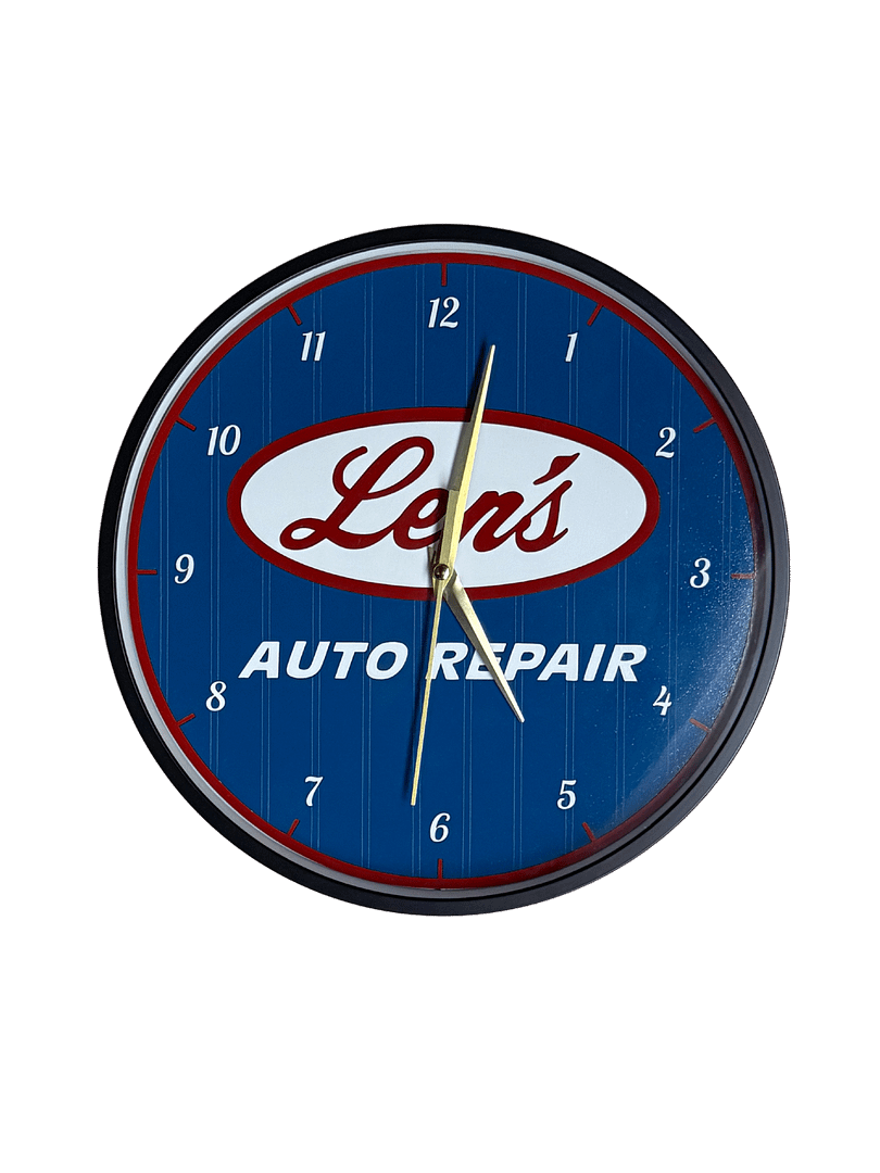 Custom Designed Logo Wall Clock – Personal Touch Engravings